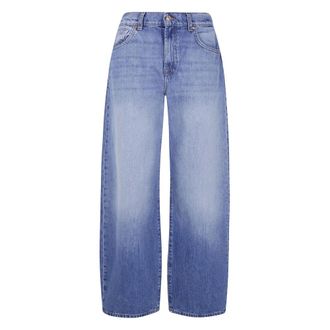 7 For All Mankind Damen, Jeans, Blau, W29Gr&ouml;&szlig;e