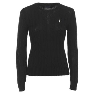 Ralph Lauren Femme, Pulls, Noir, Taille: 40 FR Pulls &agrave; col rond
