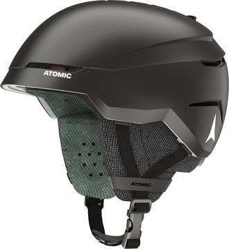 Atomic SAVOR Skihelm in Schwarz Größe L - Unisex für Erwachsene - 360° Fit System - Überlegener Aufprallschutz - Aircon Belüftungssystem - Kopfumfang 59-63 c