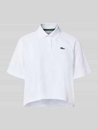 Lacoste Sport Relaxed Fit Sport-Poloshirt mit Logo-Patch