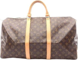 Louis Vuitton unisex, Pre-owned, Brun, Taille: ONE Size Pre-owned Keepall 50 Monogram Boston Bag