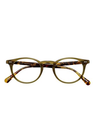 Moscot Frankie Brille mit rundem Gestell - Gr&uuml;n