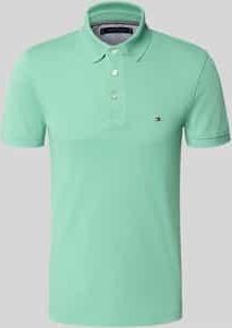 Tommy Hilfiger Slim Fit Poloshirt aus Baumwoll-Elasthan-Mix