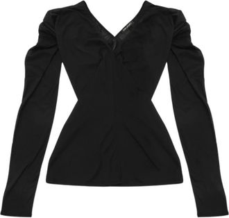 Our Legacy Stocking Jersey Top - - Tops - Damen - Schwarzk - M