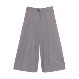 Nine In The Morning Fiammetta Baumwollhose - - Trousers - Damen - Grau - W26
