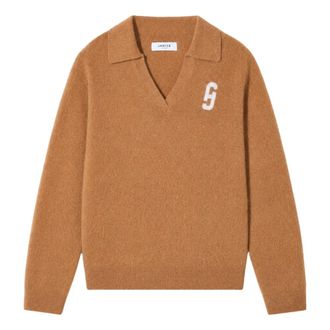 Janice Janice Resort Truien Camel Resort - Femme - Pulls - Brun - Taille: 44 FR