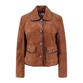 Arma Veste en daim - Femme - Vestes - Brun - Taille: 38 FR