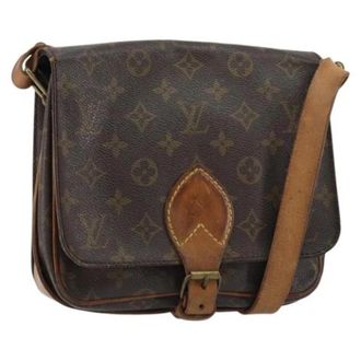 Louis Vuitton Pre-owned Vintage Canvas Cross Body Bag - - Pre-owned - Damen - Braun - ONE SIZE