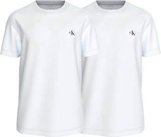 Calvin Klein Jeans T-Shirt 2 PACK MONOLOGO Logodruck