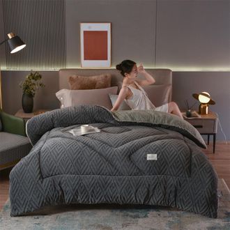 Generic Bettdecke Ganzjahresdecke, W&auml;rme, Weiches und Flauschiges Steppdecke, Steppdecken Schlafdecke Steppbettdecke Warme Microfaser (G 150x200cm/59x79in 2kg