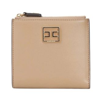 Elisabetta Franchi Femme, Accessoires, Brun, Taille: ONE Size Wallets & Cardholders