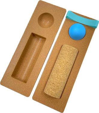 Generic Kork-Balance-Board-Fu&szlig;st&auml;rkungsger&auml;t, 4-in-1-Kork-Fu&szlig;- Und Kn&ouml;chel-Balance-Board-Set, Verbessert Gleichgewicht, Stabilit&auml;t Und Fu&szlig;kraft For Heim- Und 