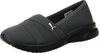 Puma Adelina 2, Weiblich Sneaker, Shadow Gray-PUMA Silver-PUMA Black