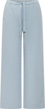 Max Mara Femme, Pantalons, Bleu, Taille: 34 FR Amedea Pantalons