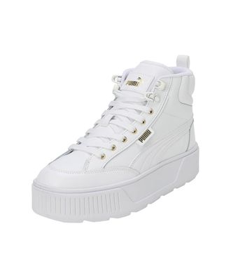 Puma Damen Karmen Mid Sneaker, wei&szlig;, 37.5 EU