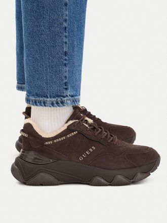 Guess Sneakers Guess FLFMI3 SUE12 Dunkelbraun