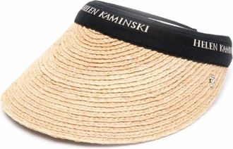 Helen Kaminski Femme, Accessoires, Beige, Taille: ONE Size Visi&egrave;re Bianca