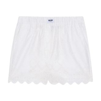 Msgm Msgm, Damen, Shorts, Wei&szlig;, MGr&ouml;&szlig;e