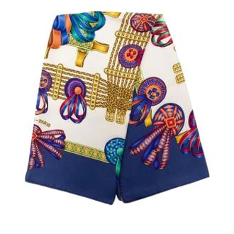 Herm&egrave;s Pre-owned Les Rubans du Cheval Scarf - Femme - Pre-owned - Multicolore - Taille: ONE Size