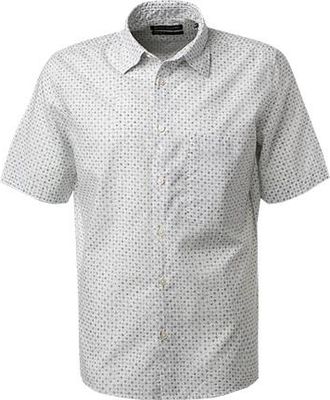 Marc O'Polo Herren Kurzarmhemd weiß Baumwolle