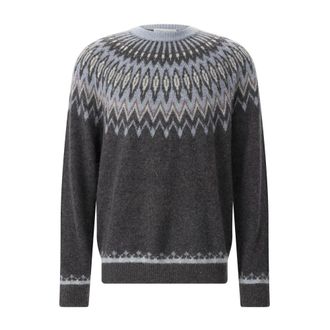 Roberto Collina Homme, Pulls, Bleu, Taille: 2XL Maille col rond