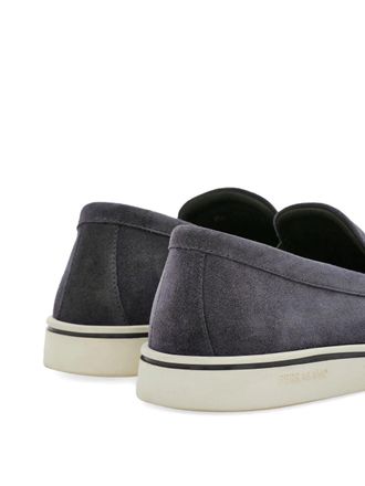 Ferragamo Gancini-Ornament Loafer - grey