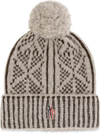 Moncler L20973B00005N1046 Winter Hat - Gray
