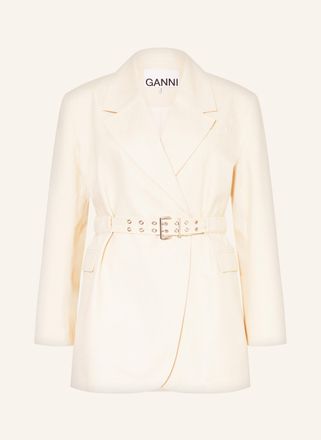 Ganni Longblazer weiss