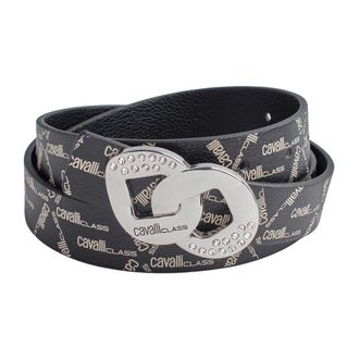 Cavalli Femme, Accessoires, Noir, Taille: 105 CM Reversible Belt