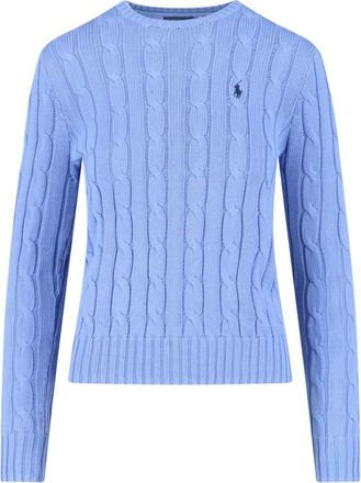 Polo Ralph Lauren Cable Knit Logo Sweater