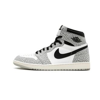 Nike Jordan Klassische wei&szlig;e Zement High-Top-Sneaker - - Sport - Herren - Grau - 36 EU