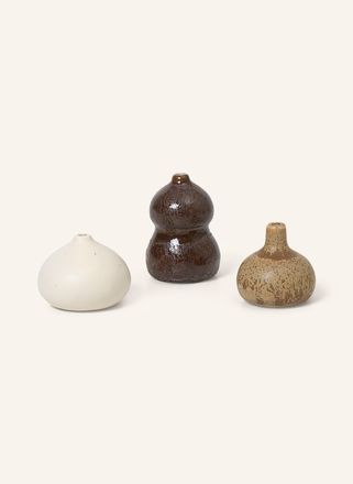 Ferm Living Ferm Living 3er-Set Vasen Komo beige