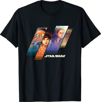Star Wars Stars Wars Maz Rose Rey and Adi Women of Star Wars T-Shirt