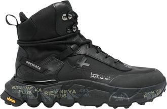 Premiata Trivor 509 - Femme - Chaussures - Noir - Taille: 40 EU