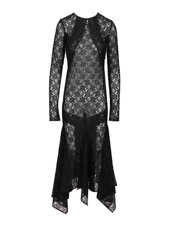 The Attico Robe Au Genou - Noir