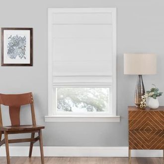 Achim Achim Home Furnishings Achim Home Imports Cordless Blackout Window Roman Shade, 30 x 64, White