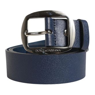 Dolce & Gabbana Homme, Accessoires, Bleu, Taille: 115 CM Gorgeous Belt