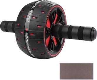 Generic Trainingsrad - Bauchtrainer mit weichem Kniesch&uuml;tzer, Heimtrainer | Core Strengthening Ab Machine f&uuml;r Fitness Workout Stabilit&auml;t Balance Muscle Toning