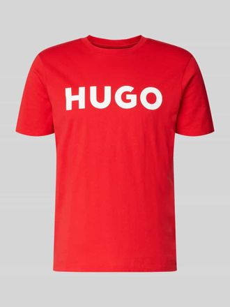 HUGO BOSS T-Shirt mit Label-Schriftzug Modell DULIVIO