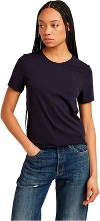 G-Star G-Star Damen Overdyed Front Seam Top, Blau (Osaka Blue D24499-4107-3873), S