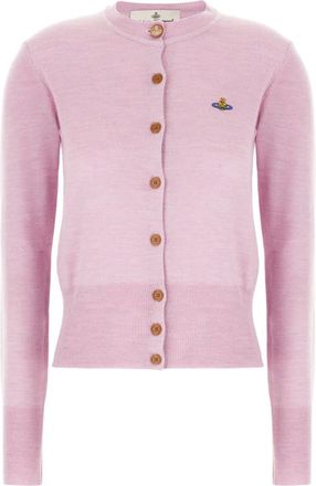Vivienne Westwood Femme, Pulls, Rose, Taille: 38 FR Cardigans