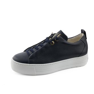 Paul Green Damen, Frauen Low-Top Sneaker,Halbschuhe,straßenschuhe,Strassenschuhe,Sportschuhe,Freizeitschuhe,Turnschuhe,Blau (JA),40.5 EU / 7 UK