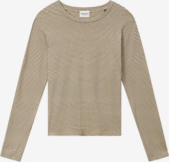 Isabel Marant Tee Shirt Kaaron - Femme - Noir-beige - Taille XS - Marant &Eacute;toile