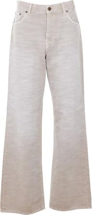 Haikure Korea Bull five-pocket jeans - Nude
