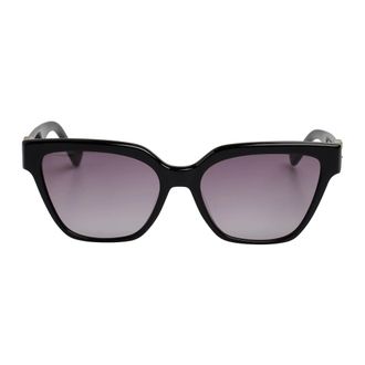 Liu Jo Femme, Accessoires, Noir, Taille: ONE Size Lunettes de soleil rectangulaires en ac&eacute;tate