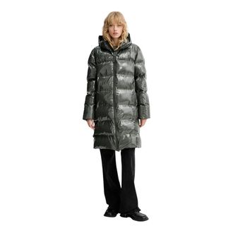 Rains Alta Steppmantel - - Coats - Damen - Gr&uuml;n - XS