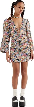 For Love & Lemons Mini -Wasser Juni - - Dresses - Damen - Blau - L
