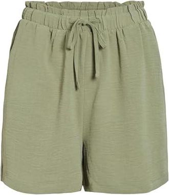 Vila Vila Vijosa Hw Short Noos, Vert Olive, 40 Femme