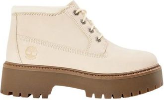 Timberland Stone Street Stiefeletten f&uuml;r Damen, Leder, Wasserfest (Wei&szlig;)