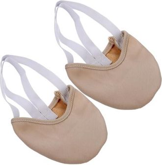 Frcolor Chaussettes de Danse Antidérapantes pour Ballet et Chaussures de Danse Respirantes XL Peau Stabilité et Confort pour Femmes et Couleur Aléatoire